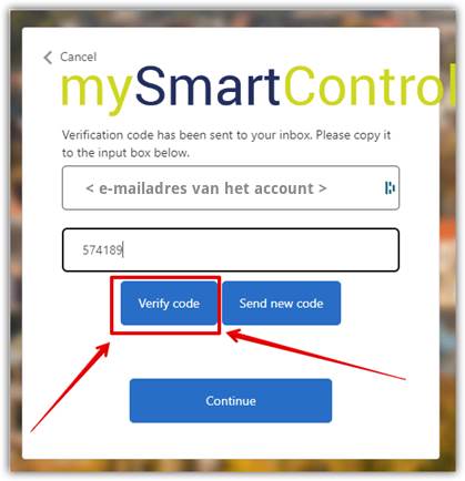 Hoe opnieuw inloggen op de portal van mySmartControl (Ik ben mijn wachtwoord vergeten ...