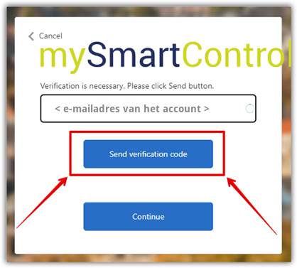 Hoe opnieuw inloggen op de portal van mySmartControl (Ik ben mijn wachtwoord vergeten ...