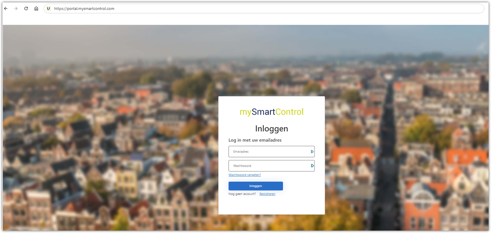 Algemene mySmartControl gebruikershandleiding – mySmartControl Helpdesk