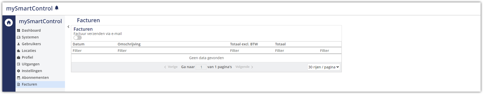 Algemene mySmartControl gebruikershandleiding – mySmartControl Helpdesk