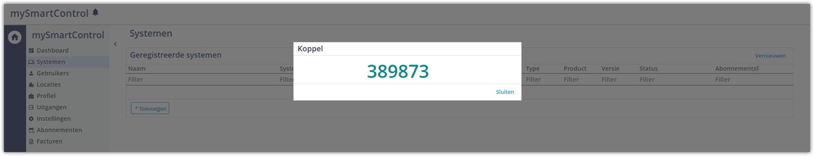 Algemene mySmartControl gebruikershandleiding – mySmartControl Helpdesk