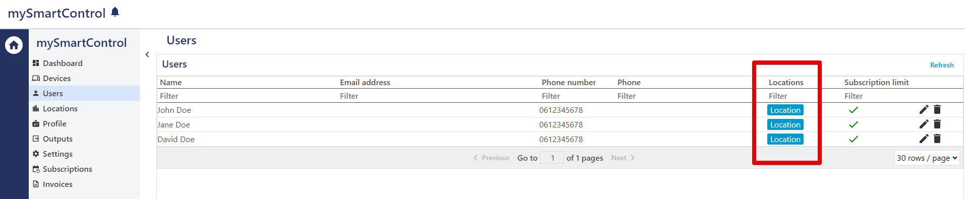 Section Not Visible In App Not Loading Mysmartcontrol Helpdesk